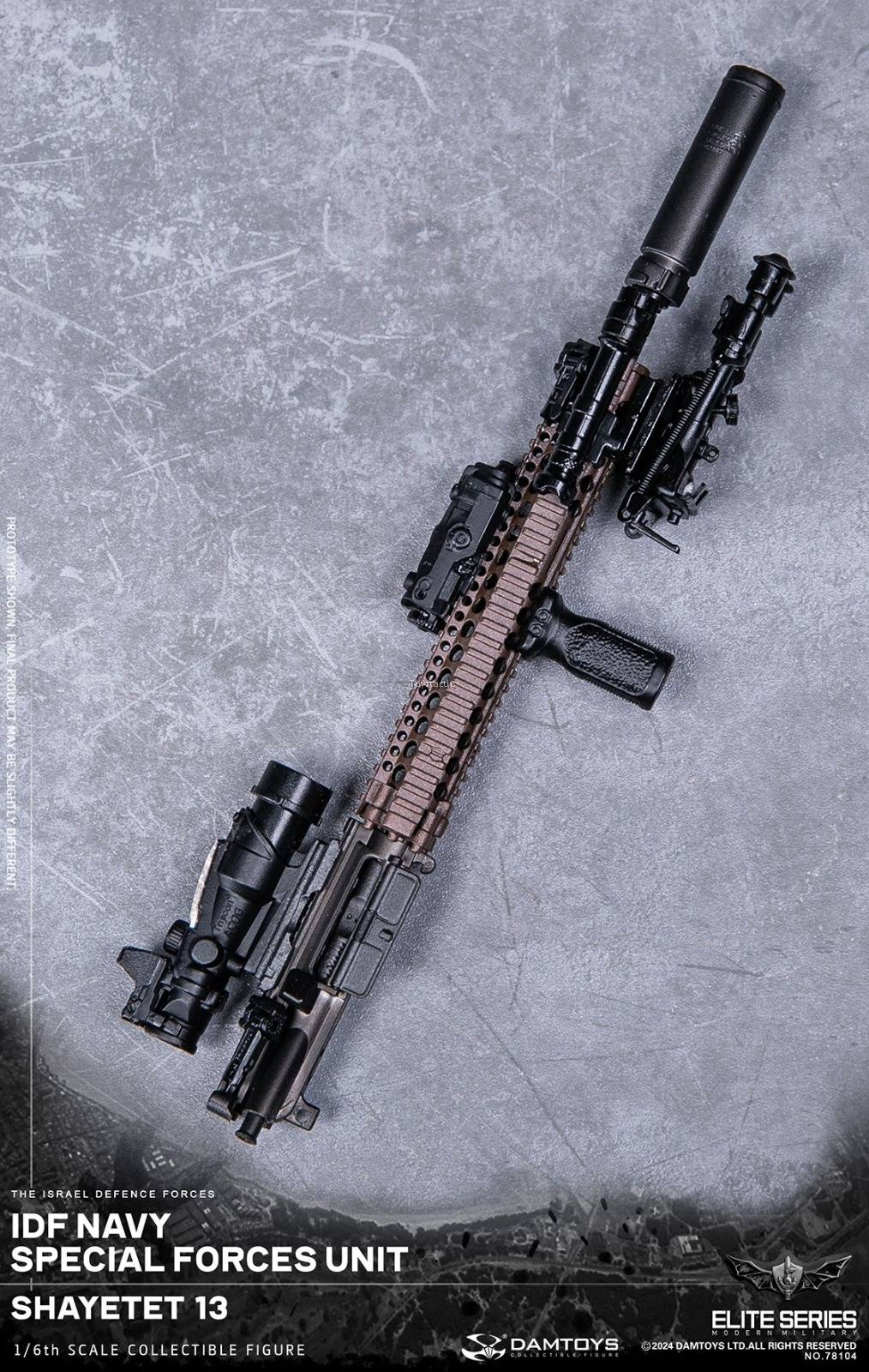 (PREORDER) DAMTOYS 78104 1/6 IDF Navy special forces unit - Shayetet 13