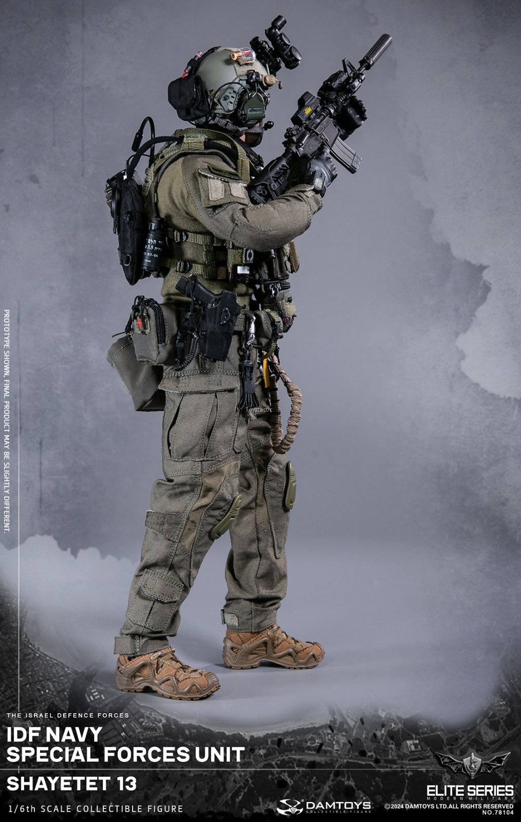 (PREORDER) DAMTOYS 78104 1/6 IDF Navy special forces unit - Shayetet 13