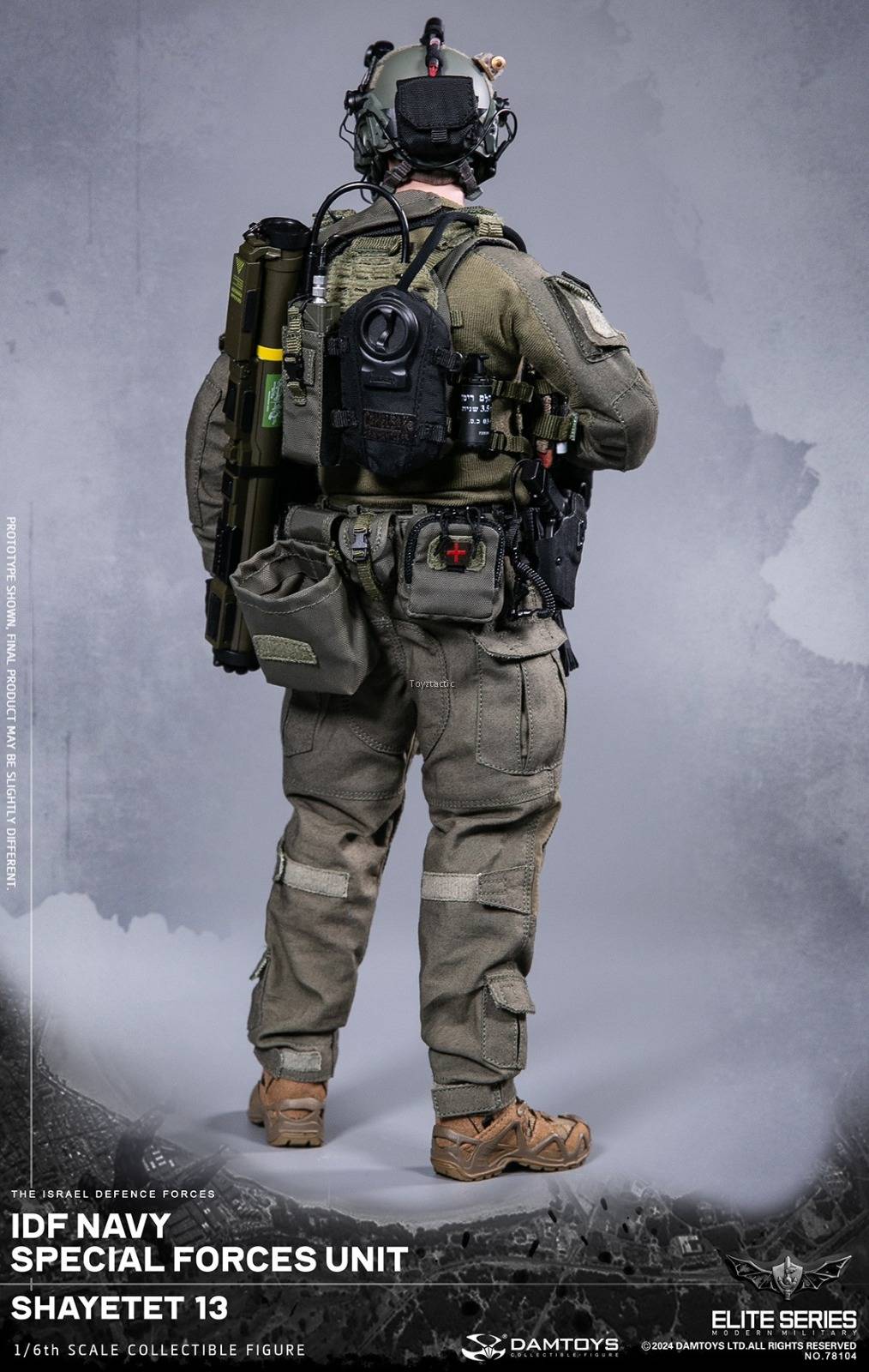 (PREORDER) DAMTOYS 78104 1/6 IDF Navy special forces unit - Shayetet 13