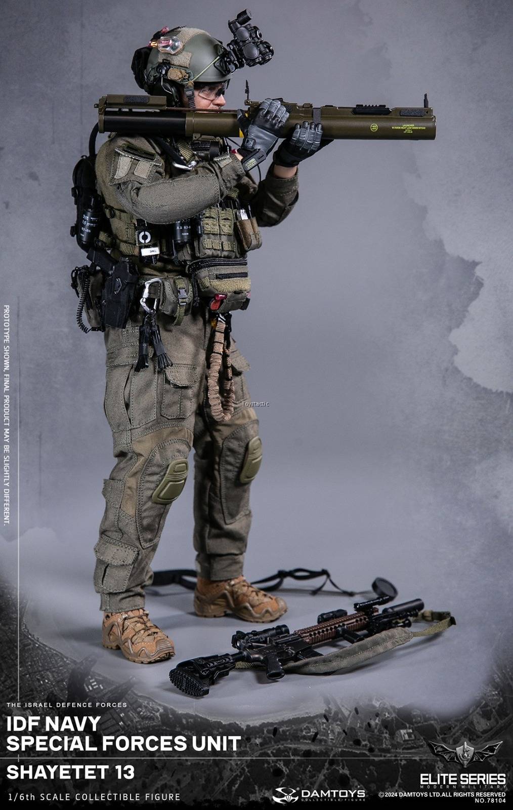 (PREORDER) DAMTOYS 78104 1/6 IDF Navy special forces unit - Shayetet 13
