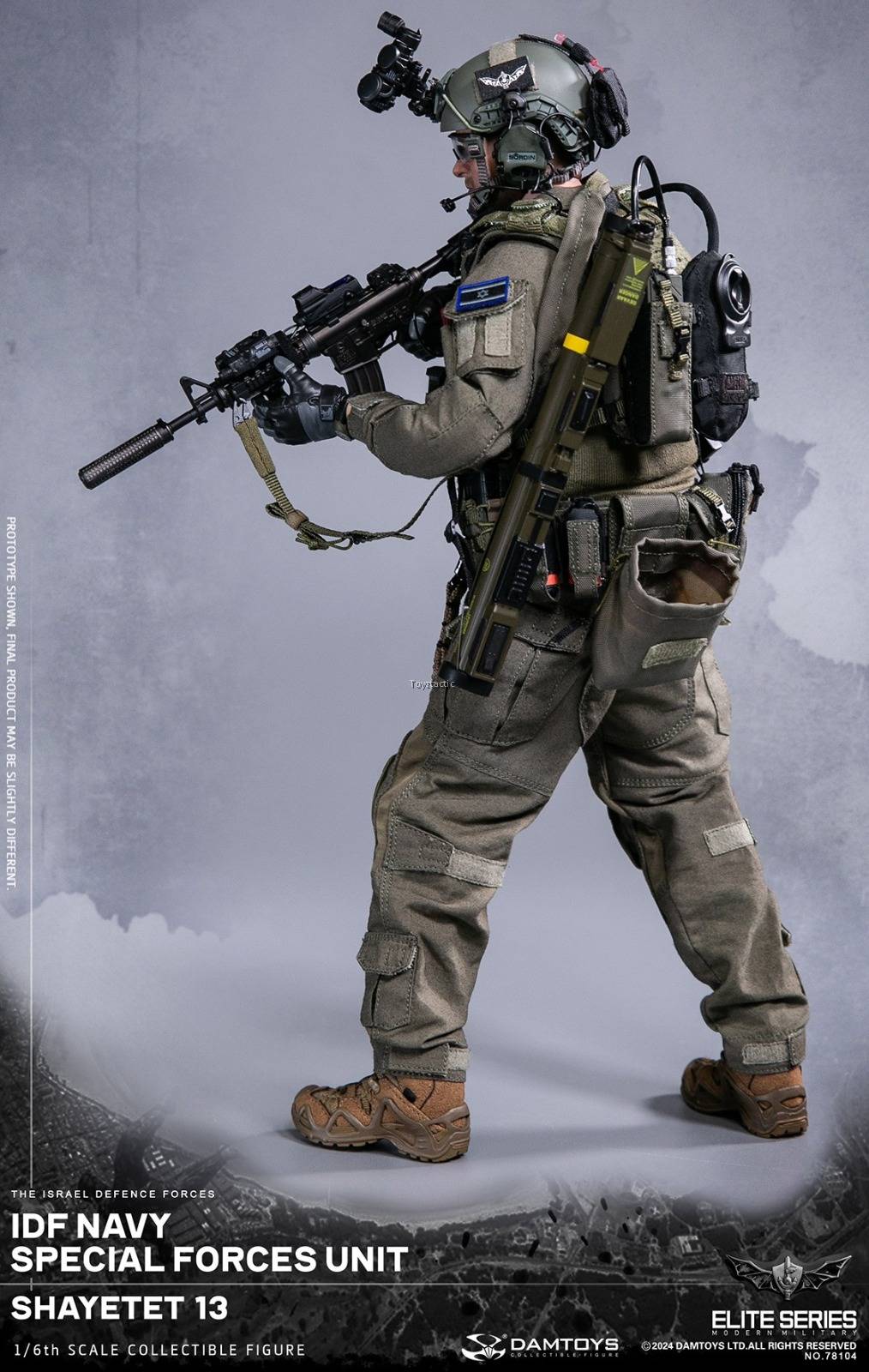 (PREORDER) DAMTOYS 78104 1/6 IDF Navy special forces unit - Shayetet 13
