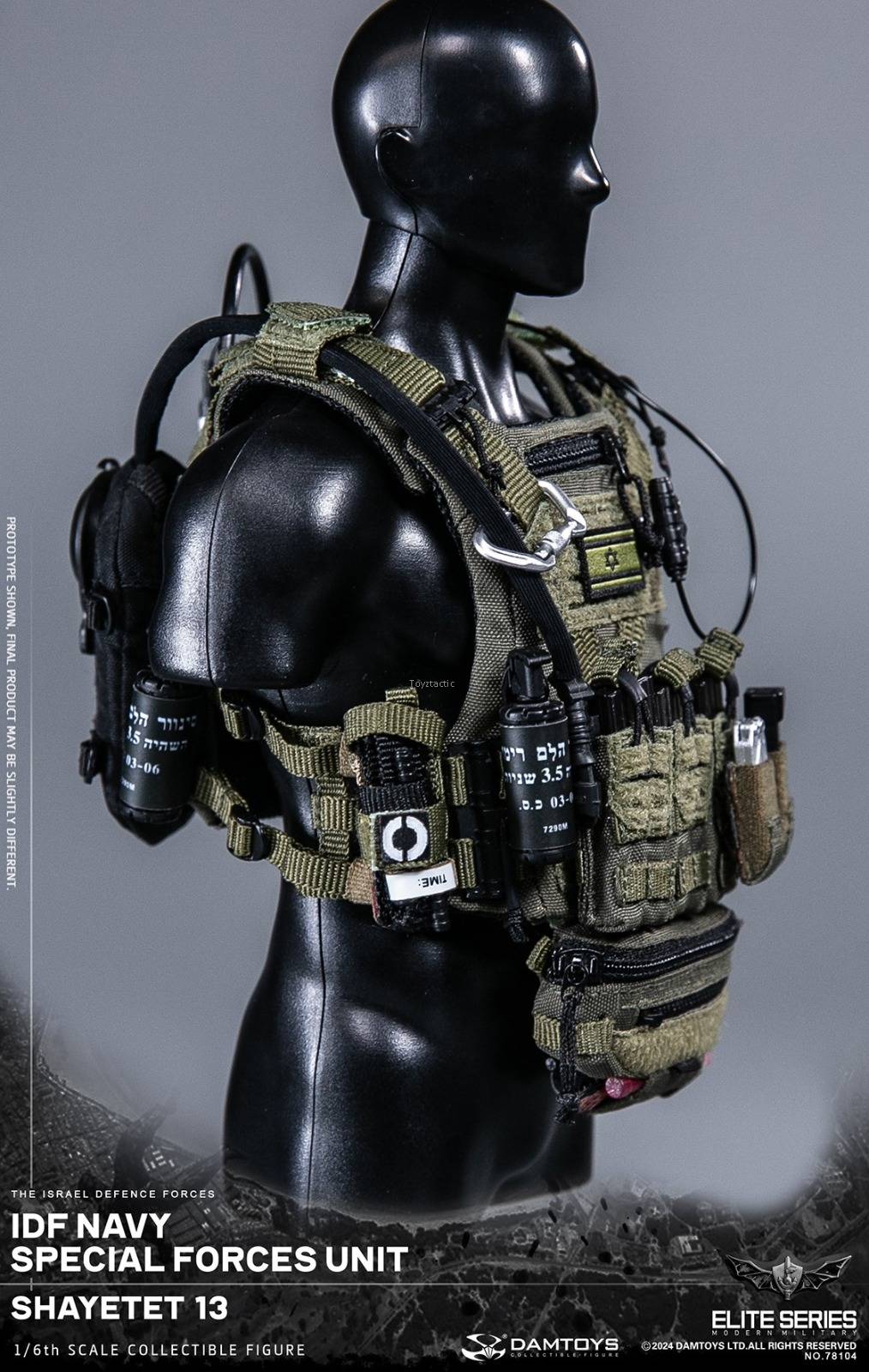 (PREORDER) DAMTOYS 78104 1/6 IDF Navy special forces unit - Shayetet 13