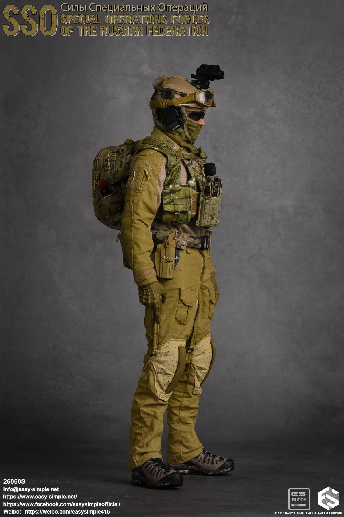 EASY&SIMPLE 26060S 1/6 Russian Special Operations Forces(SSO)