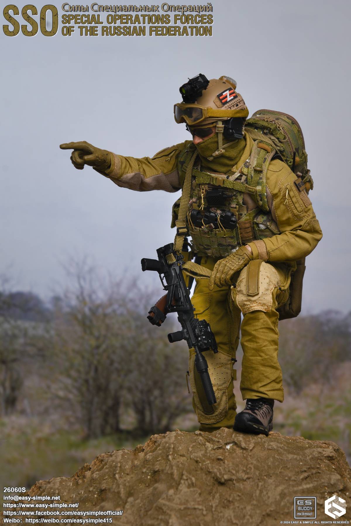 (PREORDER) EASY&SIMPLE 26060S 1/6 Russian Special Operations Forces(SSO)