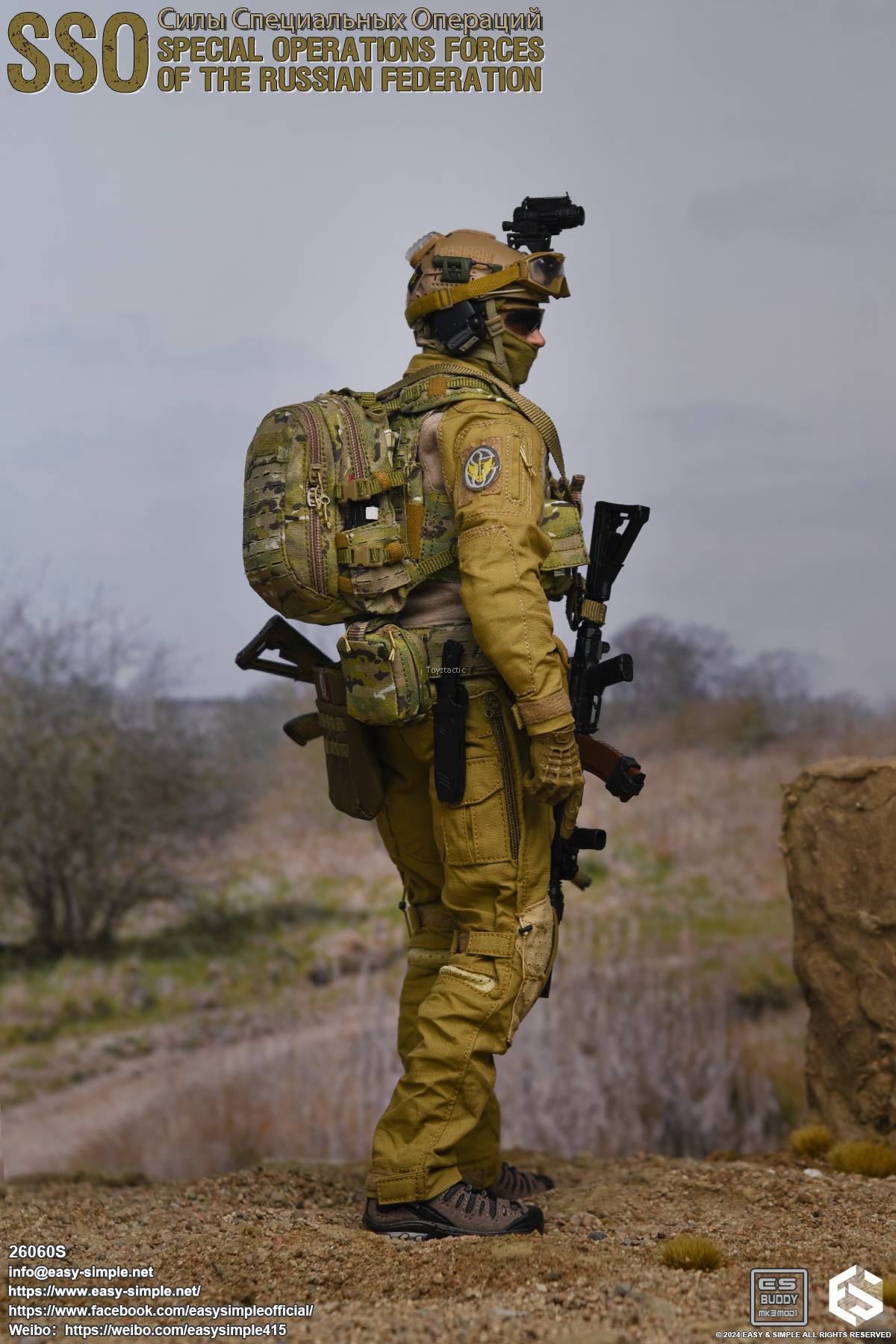(PREORDER) EASY&SIMPLE 26060S 1/6 Russian Special Operations Forces(SSO)
