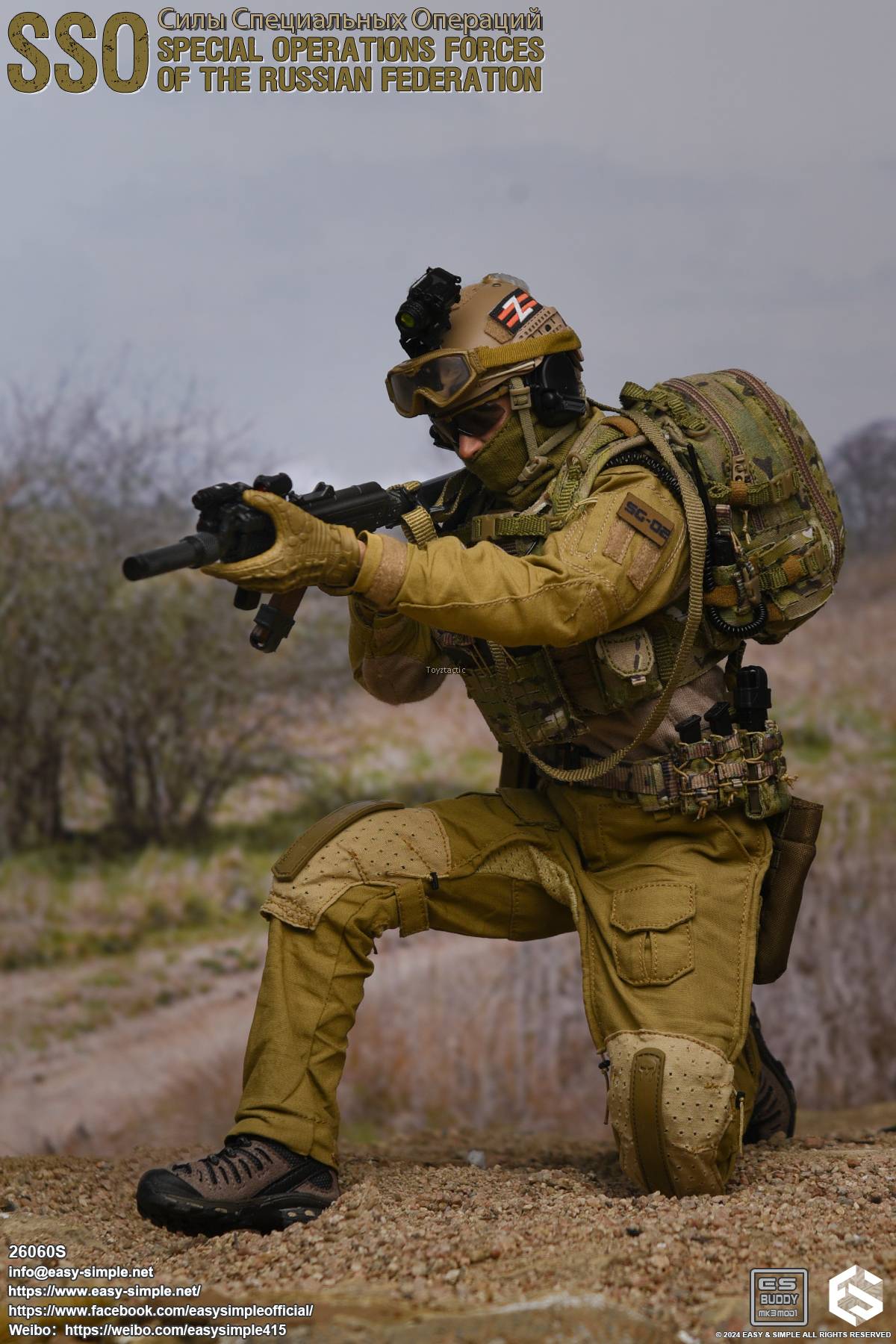(PREORDER) EASY&SIMPLE 26060S 1/6 Russian Special Operations Forces(SSO)