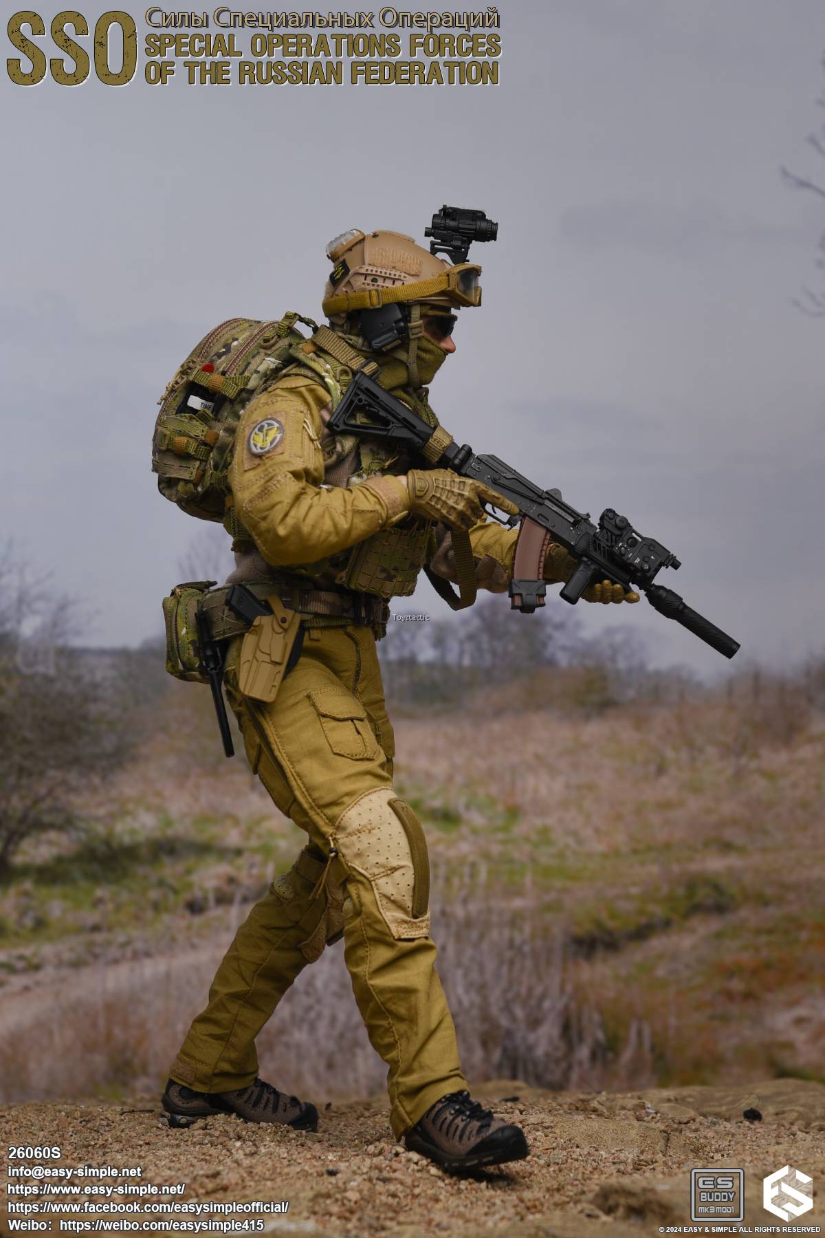 (PREORDER) EASY&SIMPLE 26060S 1/6 Russian Special Operations Forces(SSO)