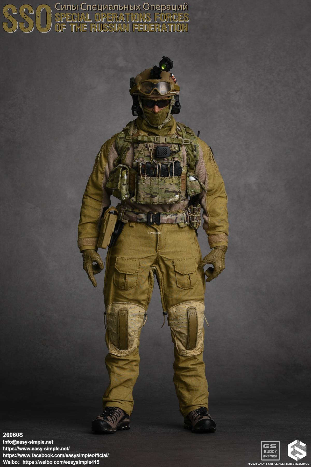 EASY&SIMPLE 26060S 1/6 Russian Special Operations Forces(SSO)