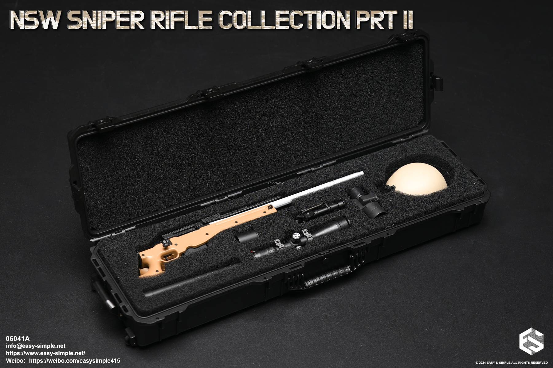 (PREORDER) EASY&SIMPLE 06041 1/6 NSW SNIPER RIFLE COLLECTION PRT Ⅱ - Type A