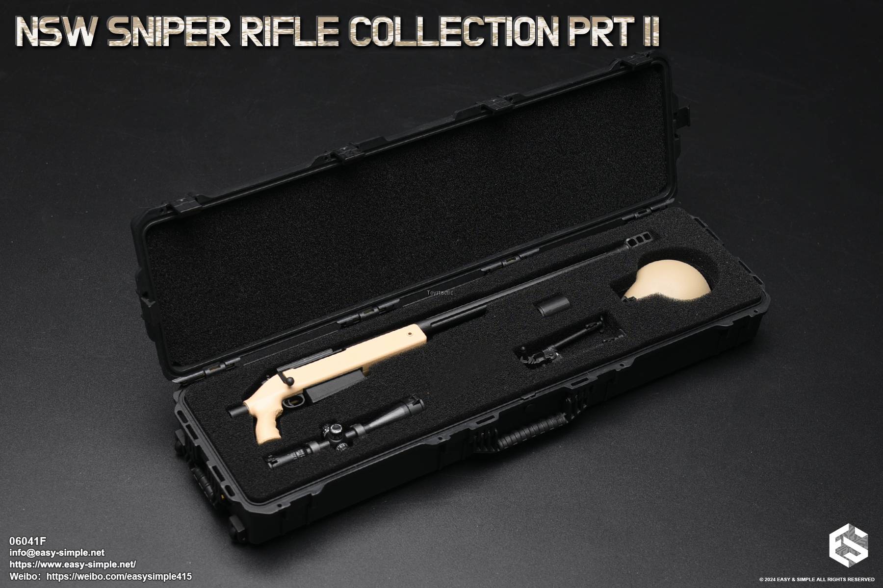 (PREORDER) EASY&SIMPLE 06041 1/6 NSW SNIPER RIFLE COLLECTION PRT Ⅱ - Type F