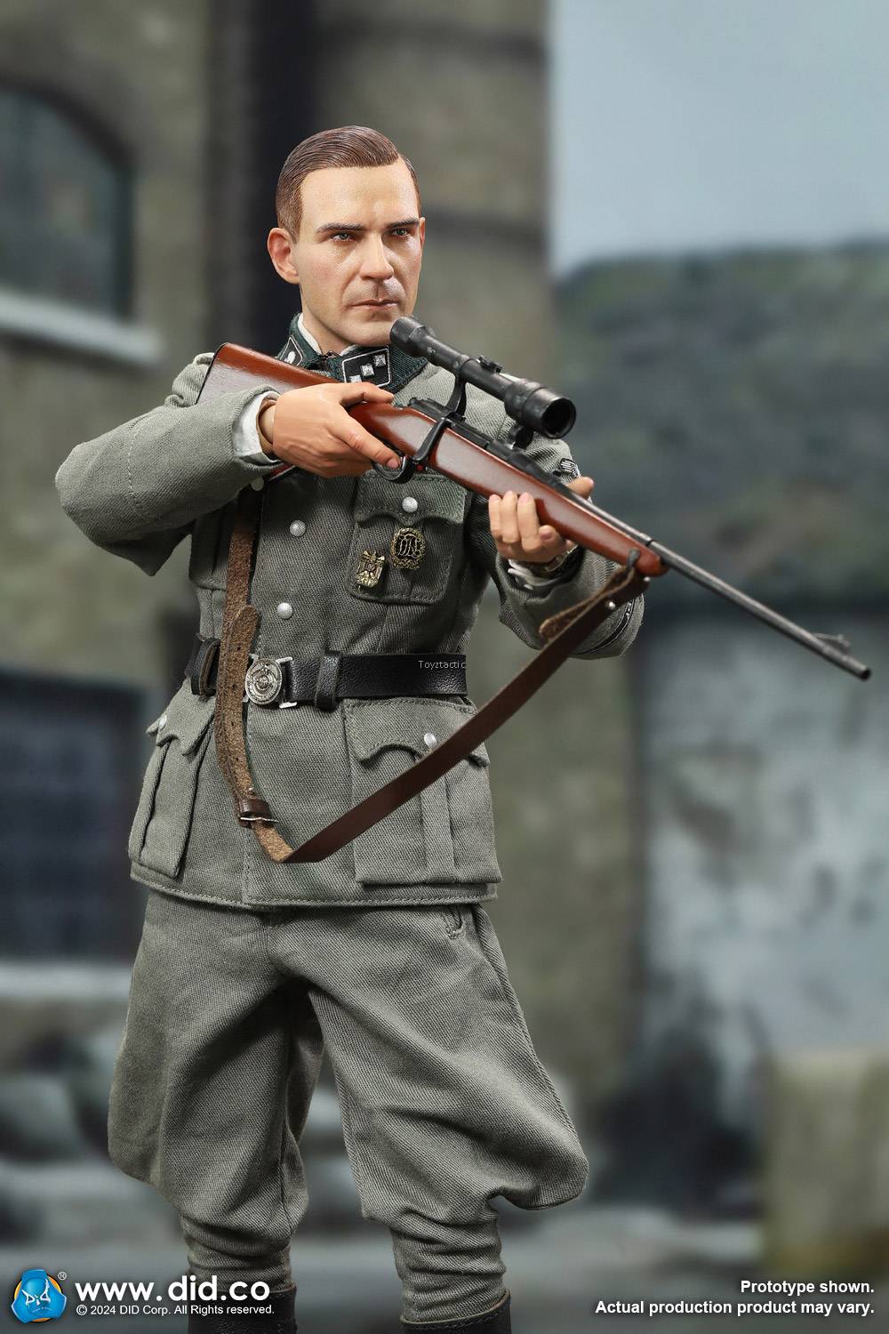 DID D80178 1/6 WWII German Officer - Amon Göth