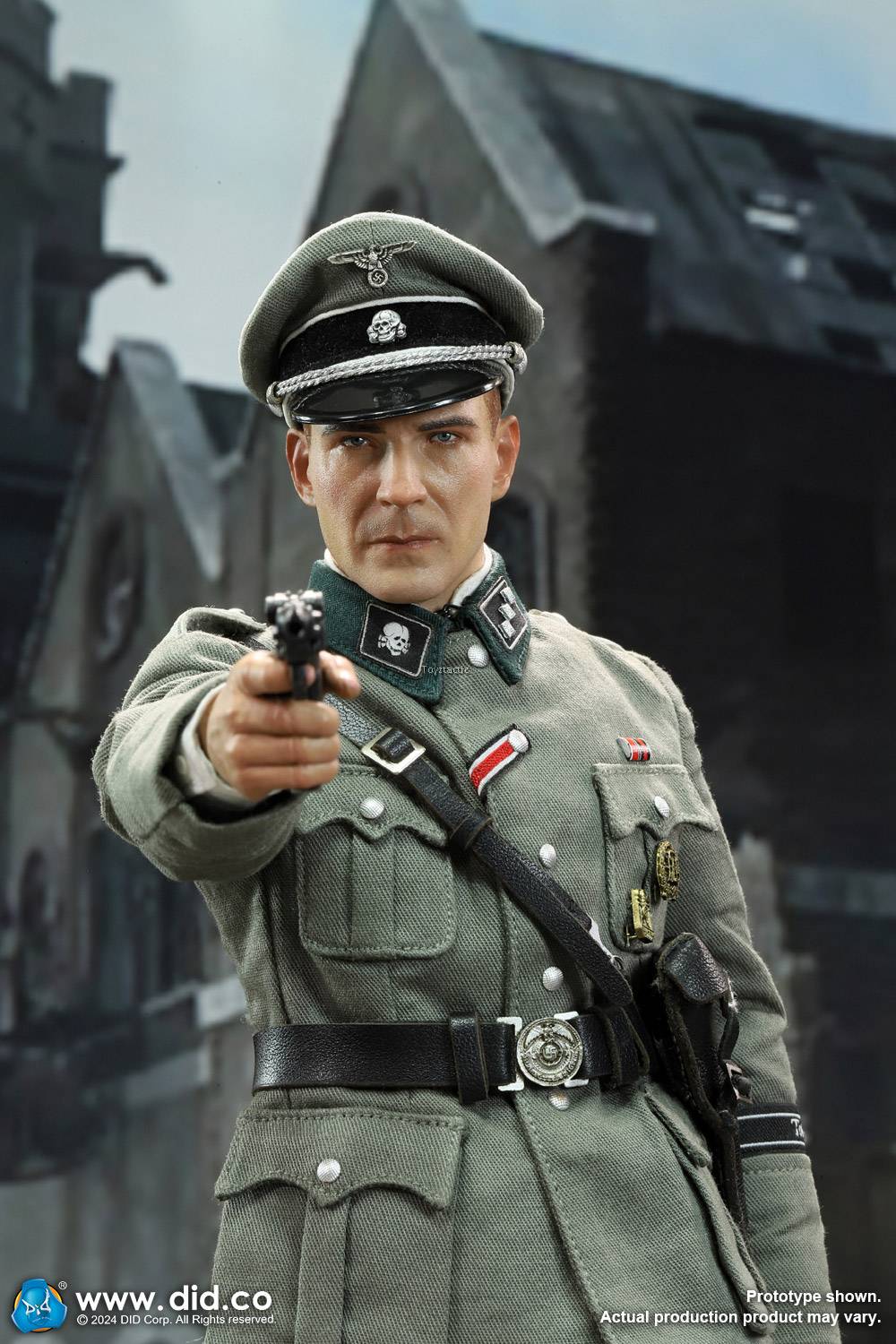 DID D80178 1/6 WWII German Officer - Amon Göth