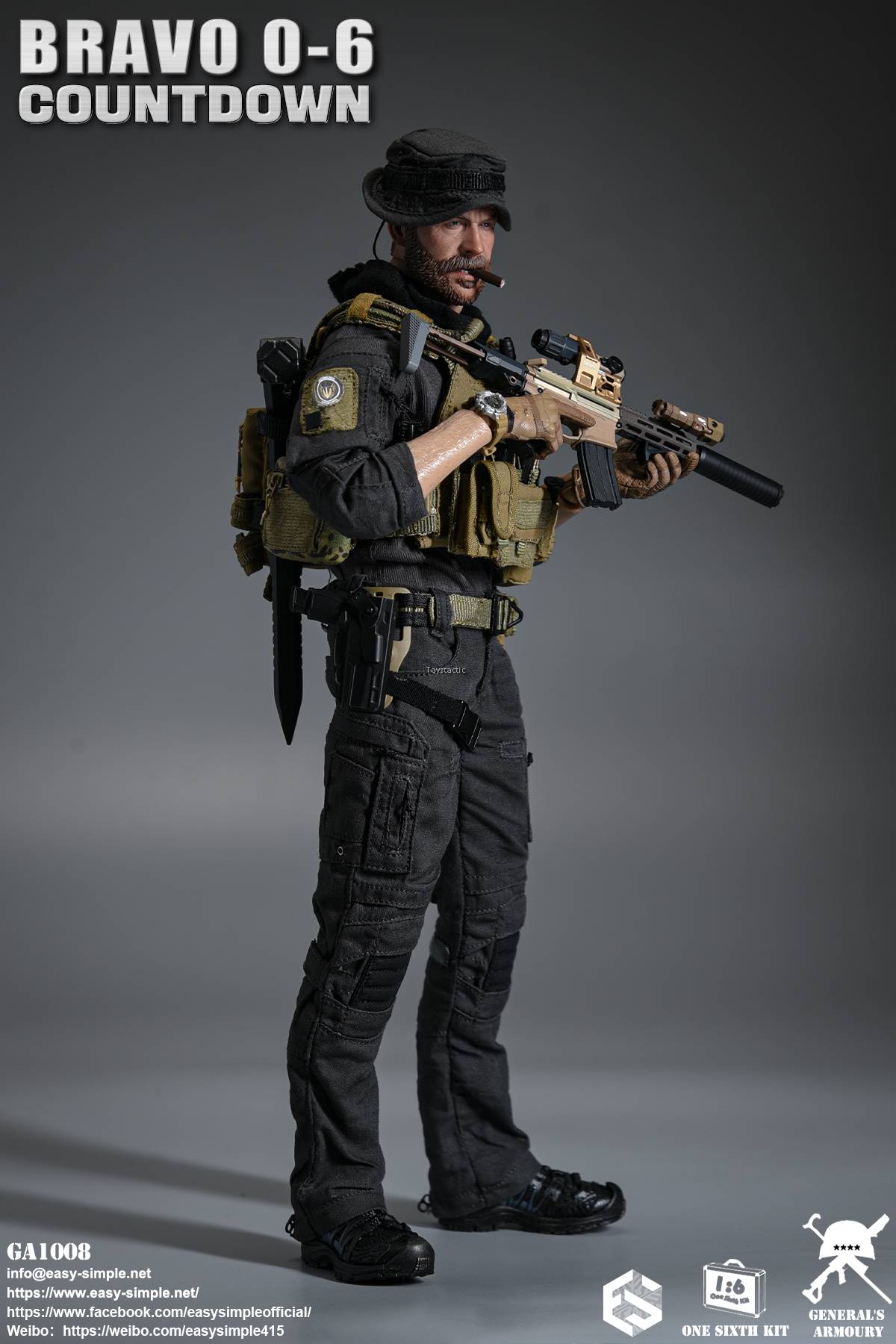 (PREORDER) General's Armoury GA1008 1/6 Bravo 0-6 Countdown