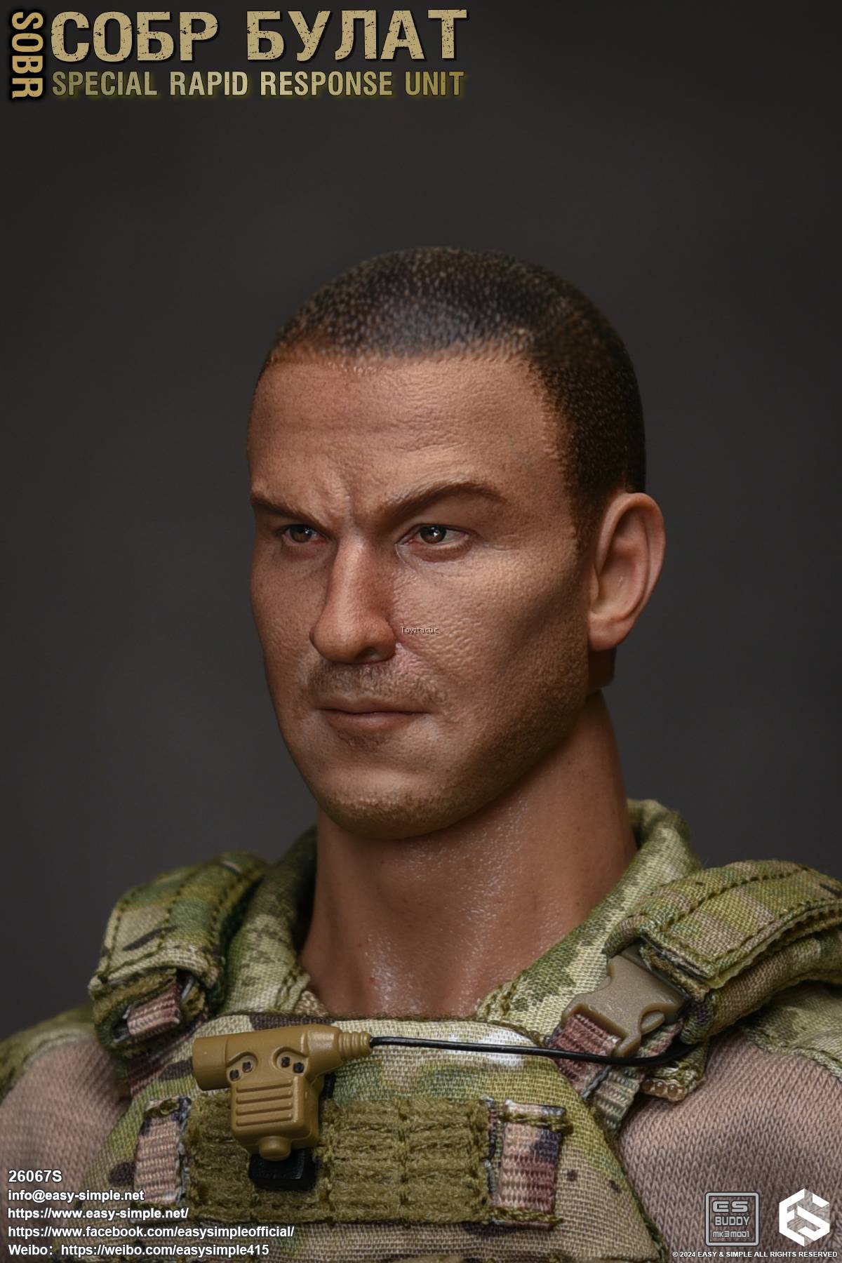 EASY&SIMPLE 26067S 1/6 СОБР Булат Special Rapid Response Unit(SOBR)