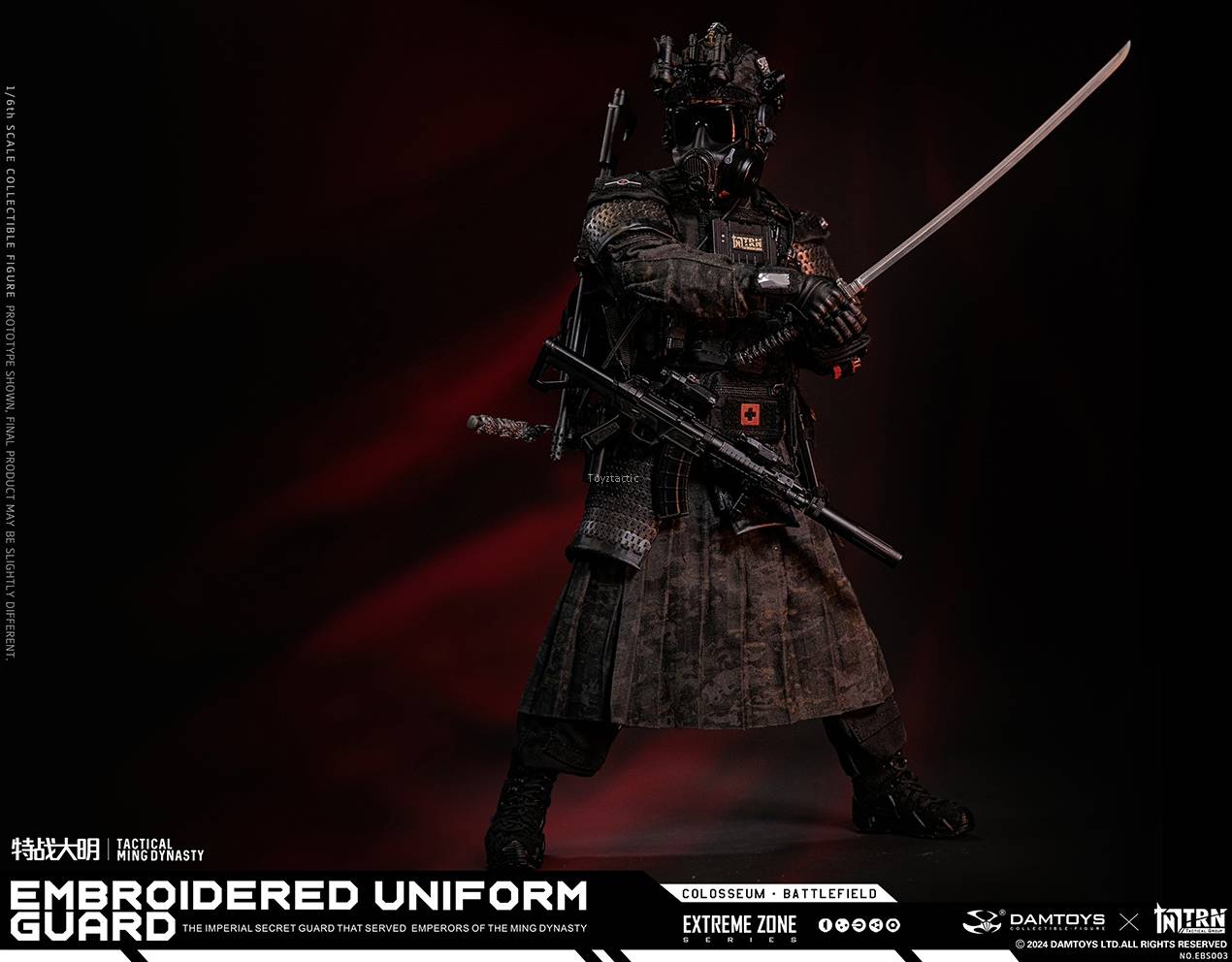 (PREORDER) DAMTOYS X TRN EBS003 1/6 Tactical Group introduce Extreme ...