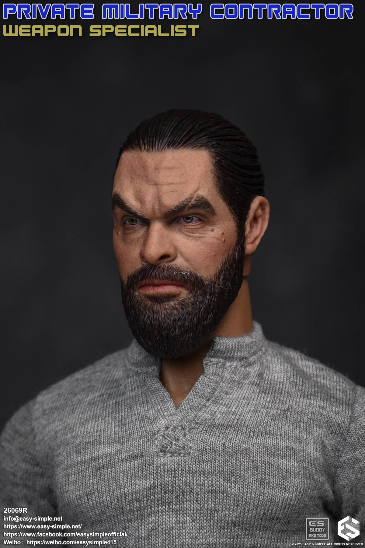 EASY&SIMPLE 26069R 1/6 Private Military Contractor Weapon Specialist