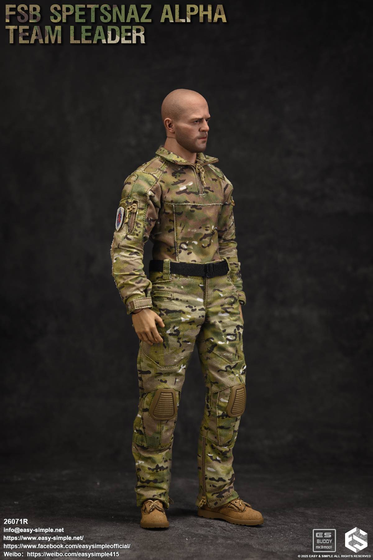 (PREORDER) EASY&SIMPLE 26071R 1/6 FSB ALPHA TEAM LEADER.
