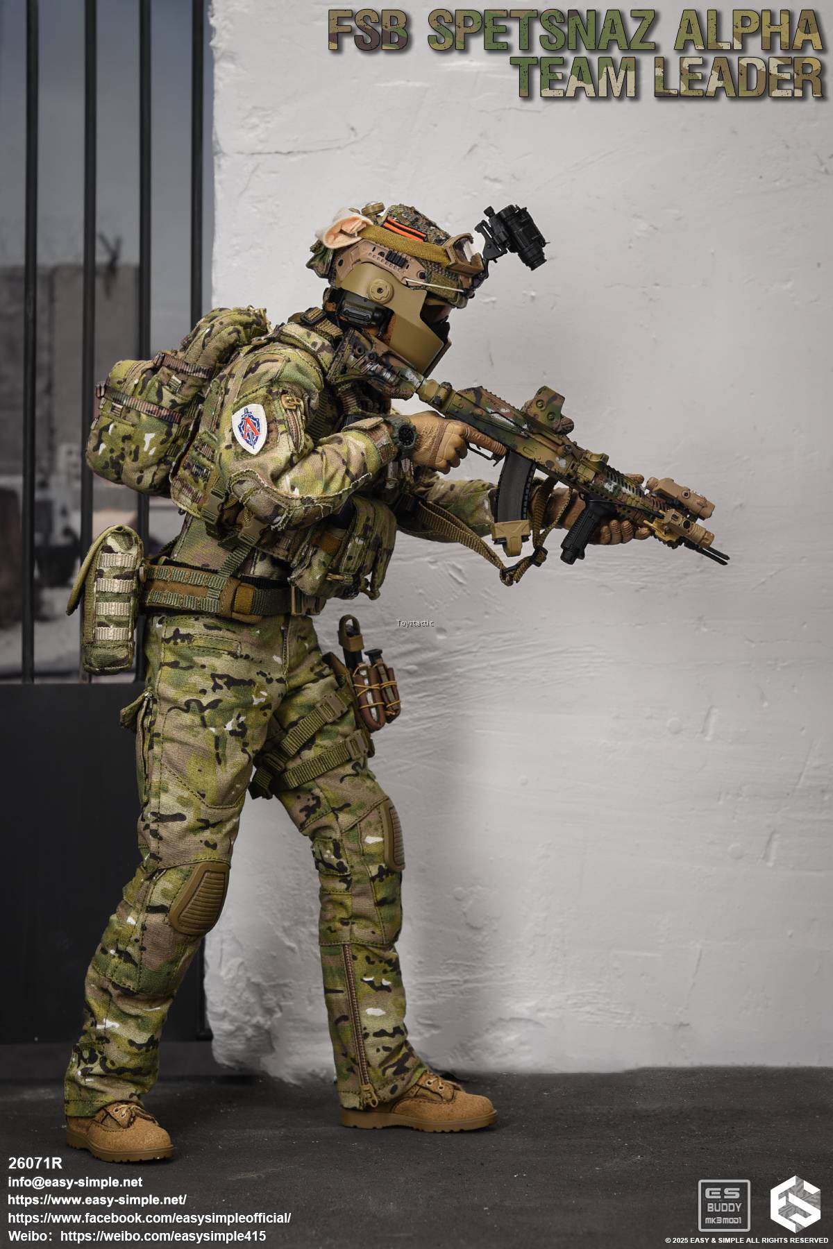 (PREORDER) EASY&SIMPLE 26071R 1/6 FSB ALPHA TEAM LEADER.