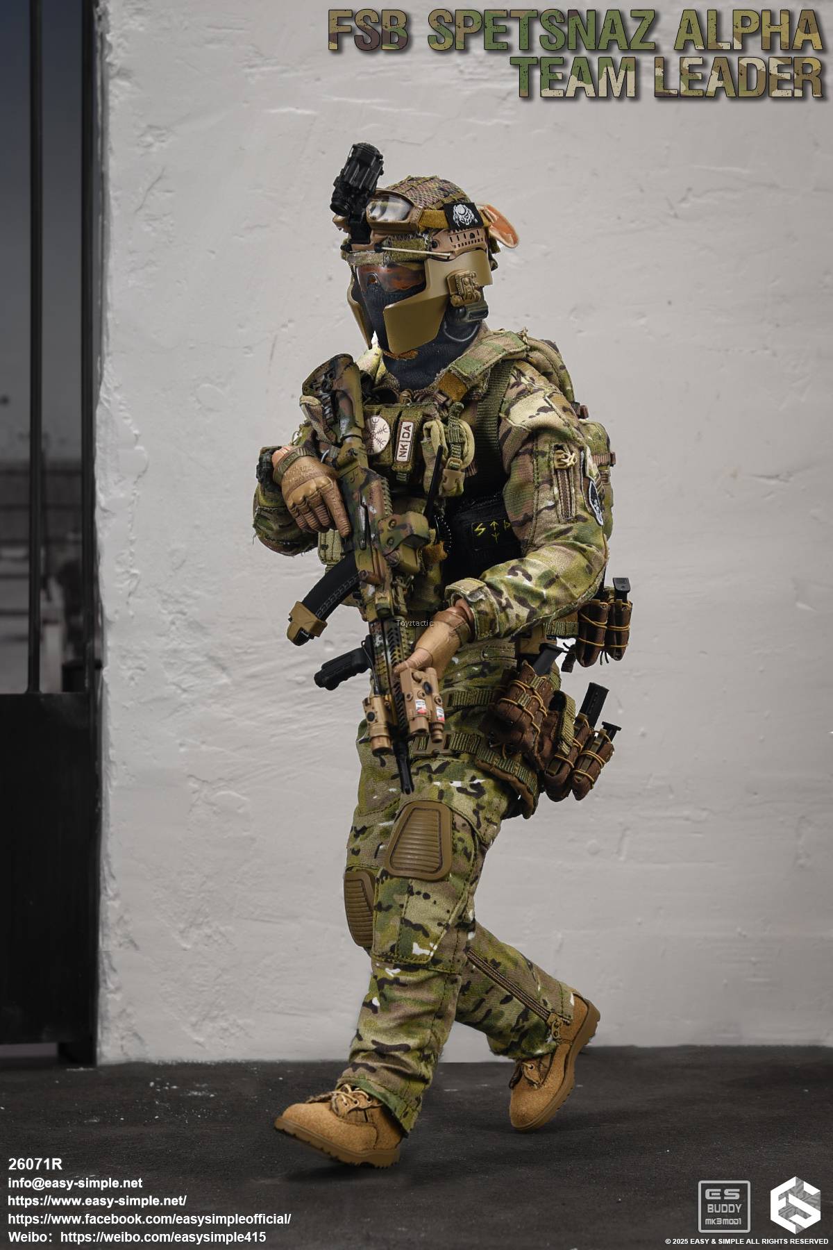 (PREORDER) EASY&SIMPLE 26071R 1/6 FSB ALPHA TEAM LEADER.