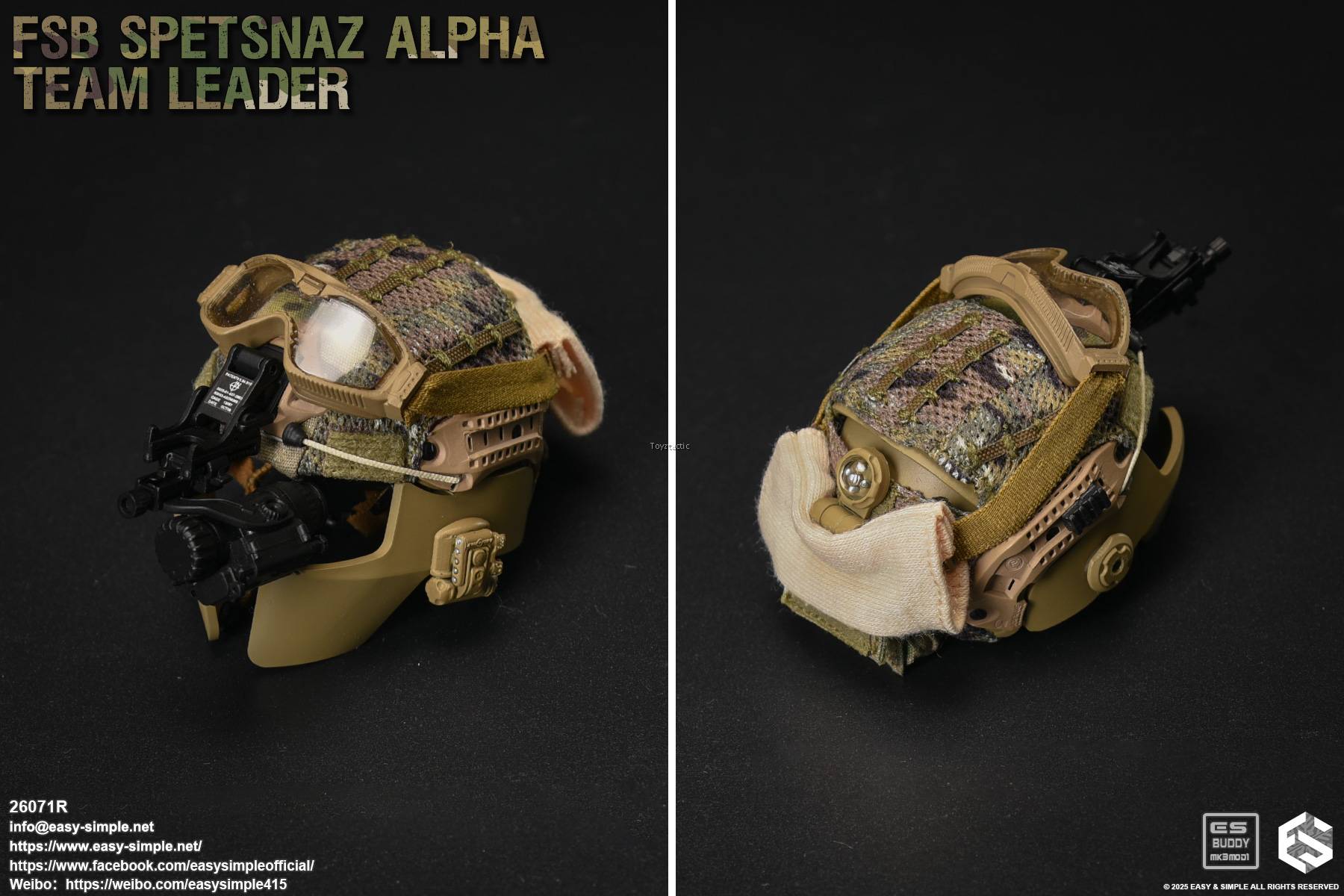 (PREORDER) EASY&SIMPLE 26071R 1/6 FSB ALPHA TEAM LEADER.