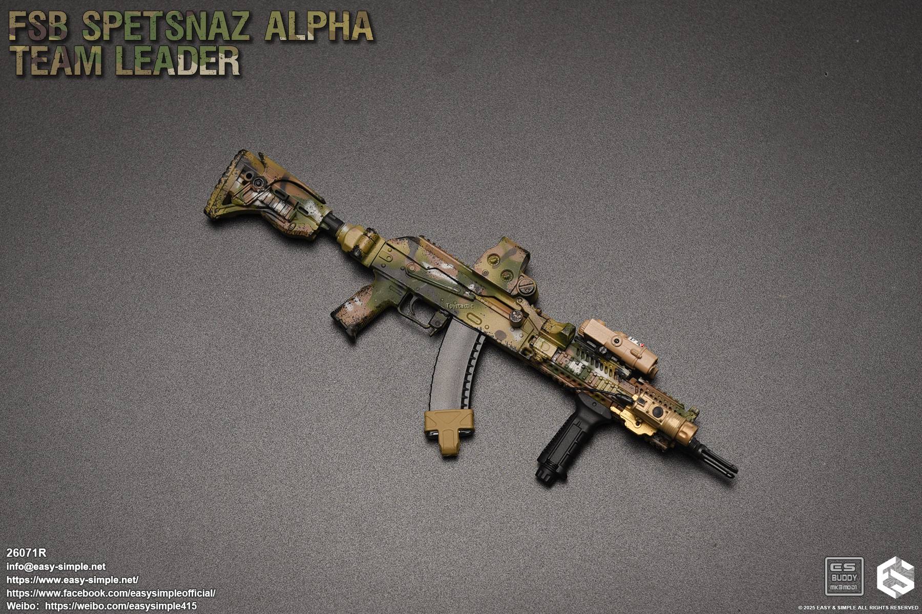 (PREORDER) EASY&SIMPLE 26071R 1/6 FSB ALPHA TEAM LEADER.