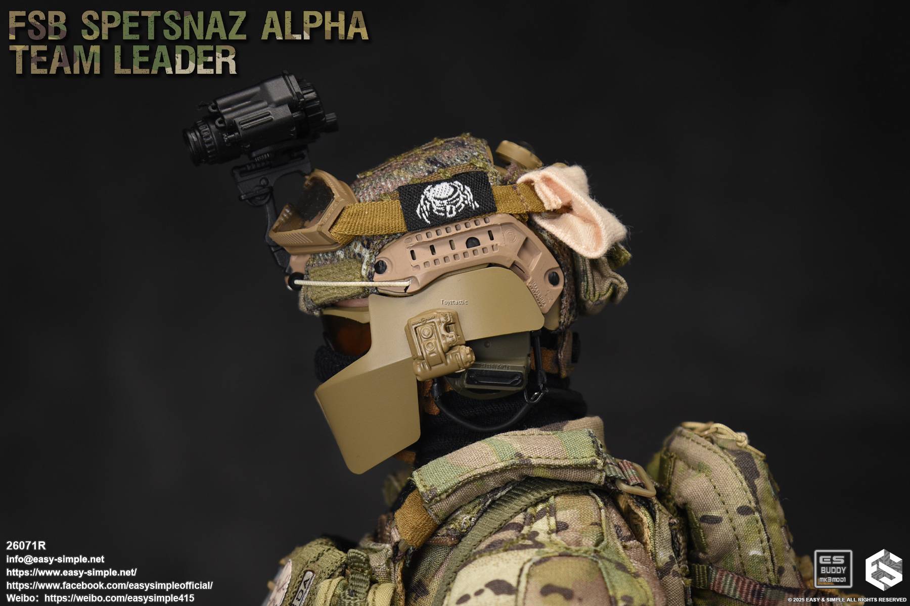(PREORDER) EASY&SIMPLE 26071R 1/6 FSB ALPHA TEAM LEADER.