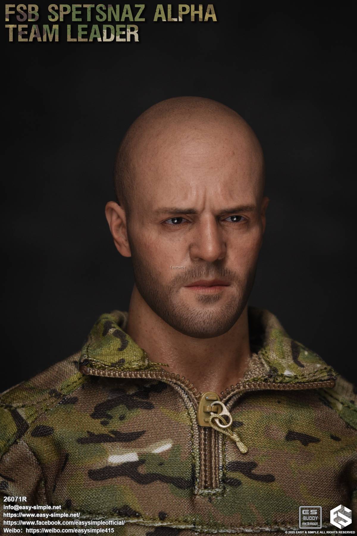 EASY&SIMPLE 26071R 1/6 FSB ALPHA TEAM LEADER.