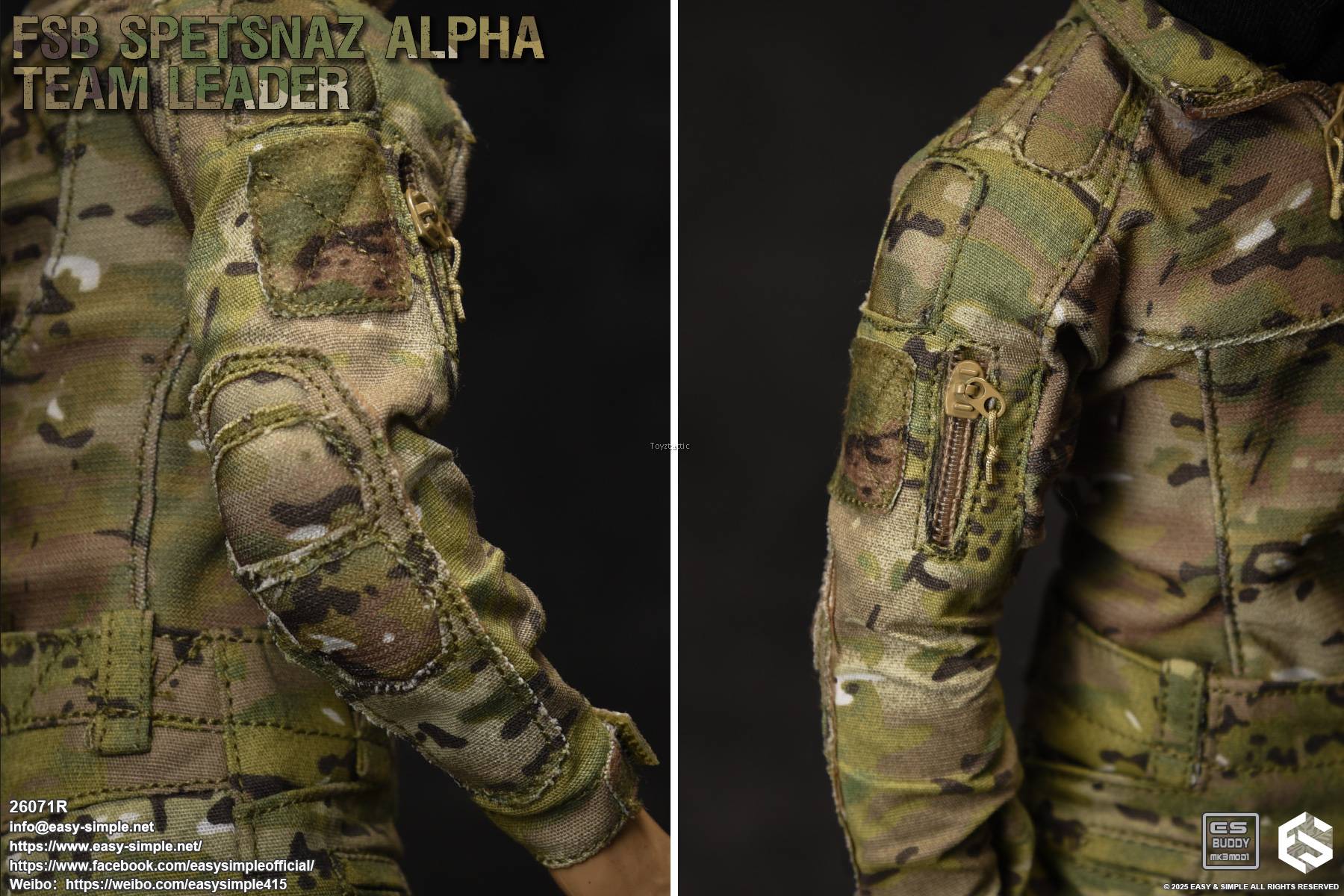 (PREORDER) EASY&SIMPLE 26071R 1/6 FSB ALPHA TEAM LEADER.