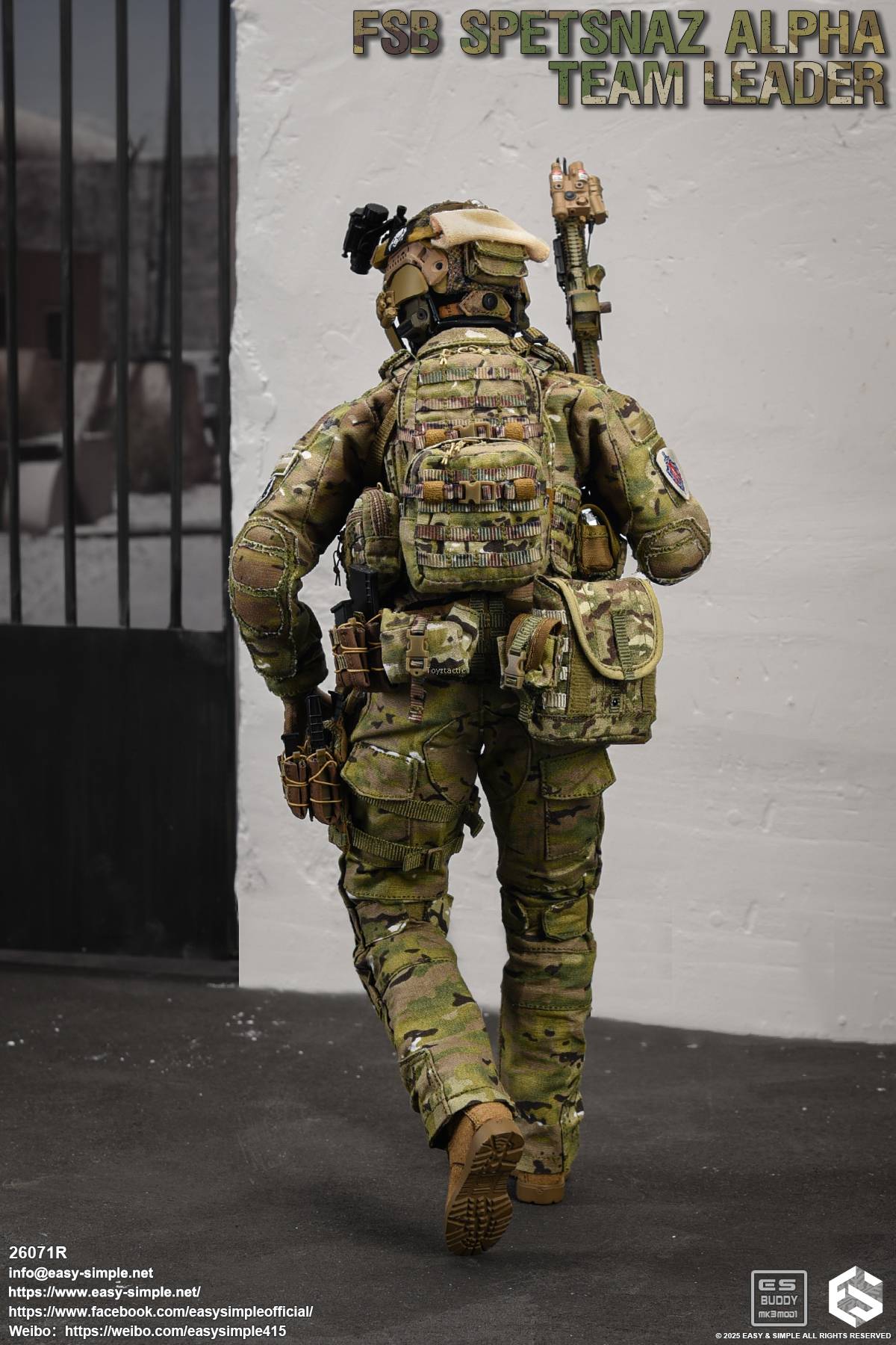 (PREORDER) EASY&SIMPLE 26071R 1/6 FSB ALPHA TEAM LEADER.