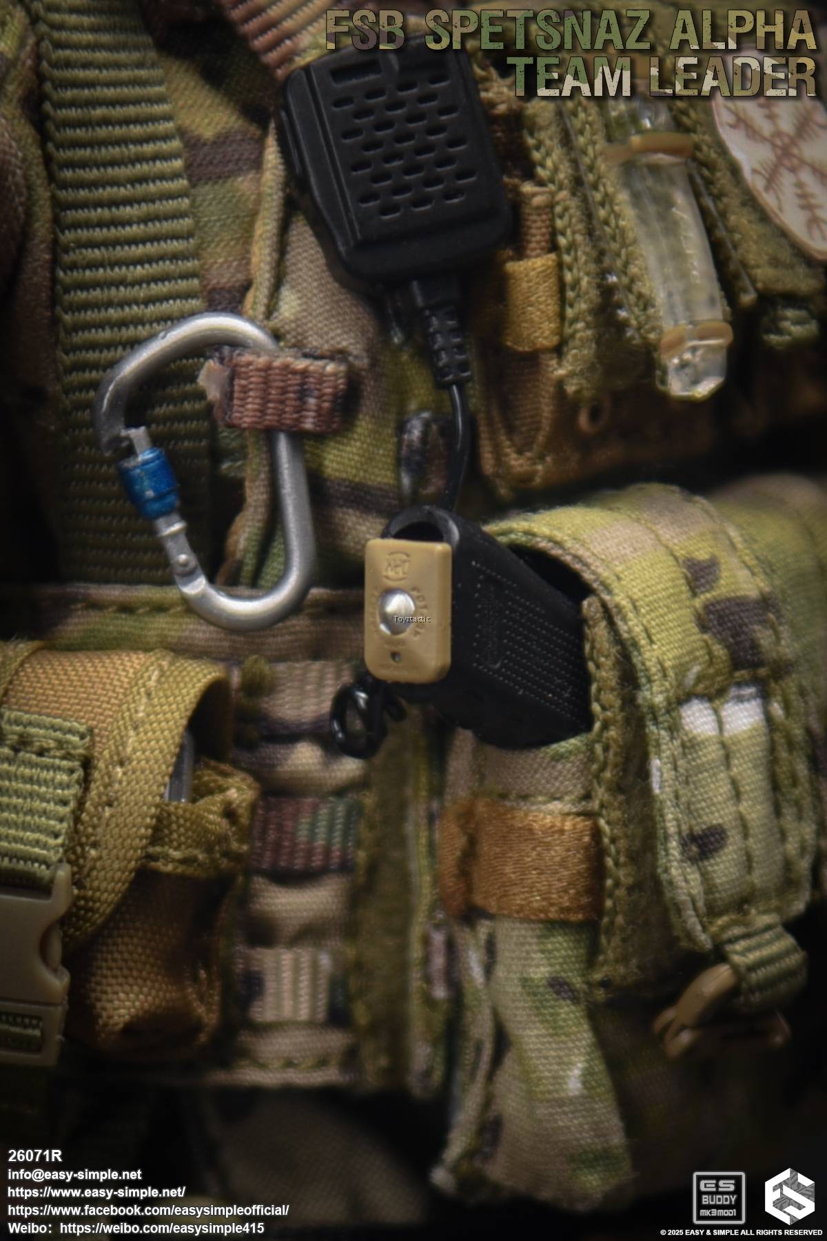 EASY&SIMPLE 26071R 1/6 FSB ALPHA TEAM LEADER.