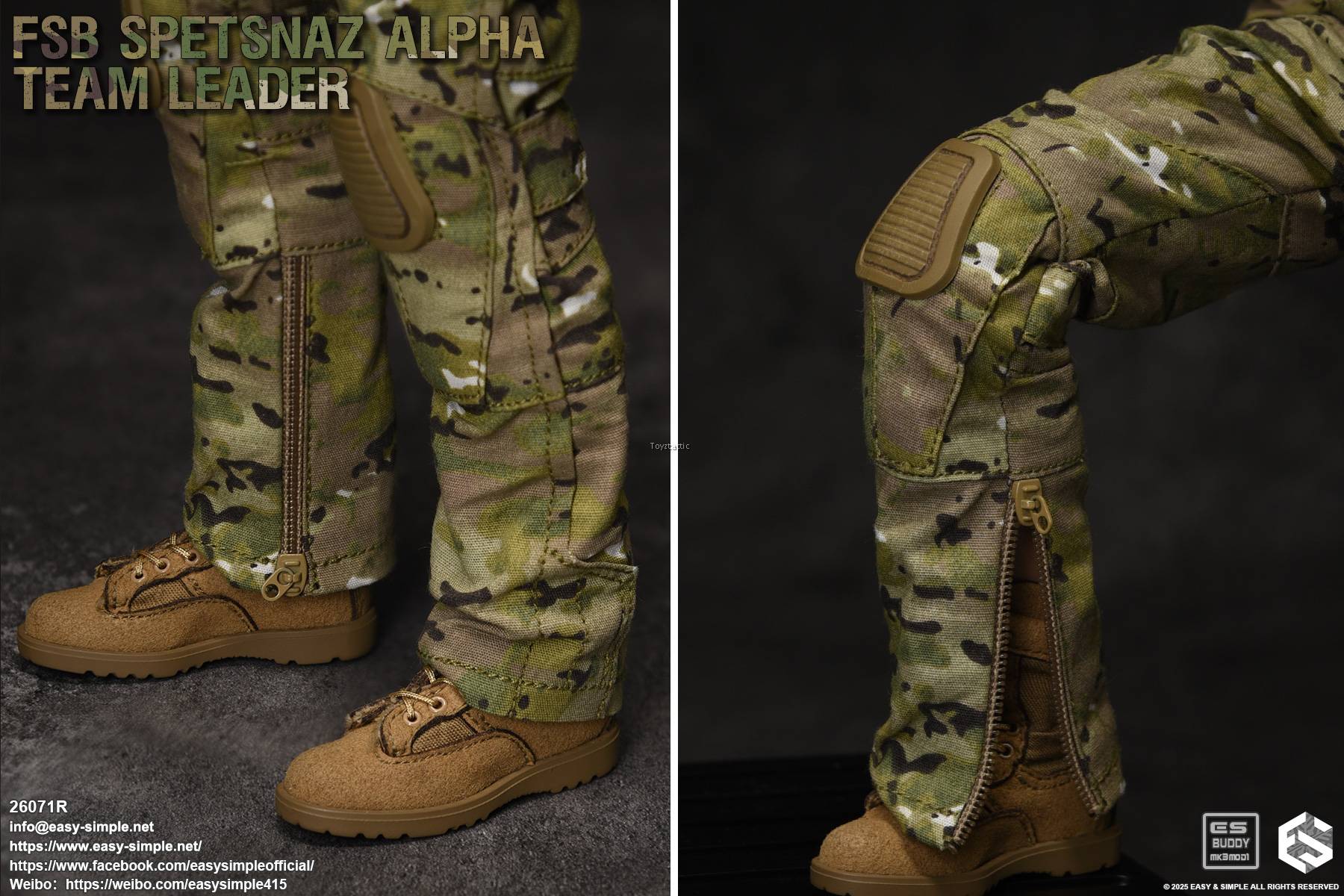 (PREORDER) EASY&SIMPLE 26071R 1/6 FSB ALPHA TEAM LEADER.