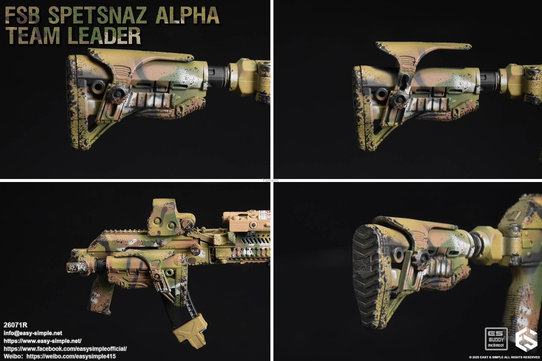 (PREORDER) EASY&SIMPLE 26071R 1/6 FSB ALPHA TEAM LEADER.