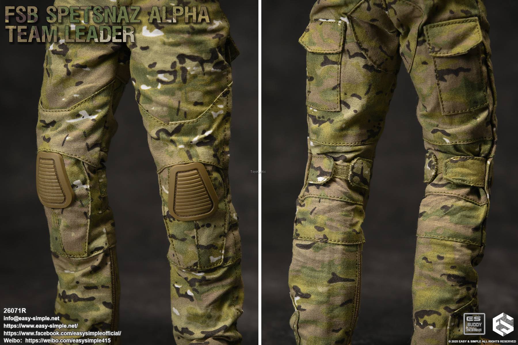 (PREORDER) EASY&SIMPLE 26071R 1/6 FSB ALPHA TEAM LEADER.