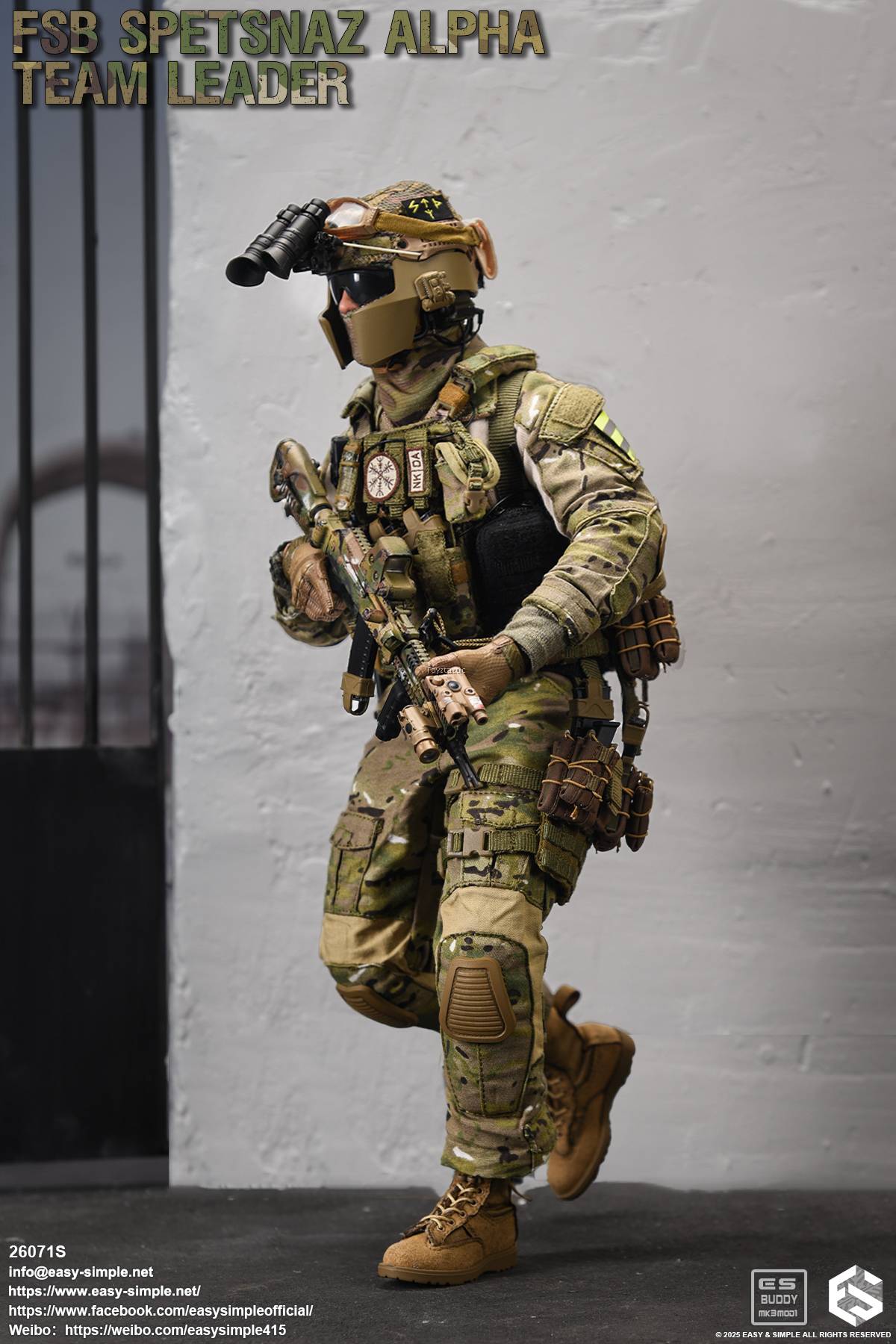 (PREORDER) EASY&SIMPLE 26071S 1/6 FSB ALPHA TEAM LEADER.