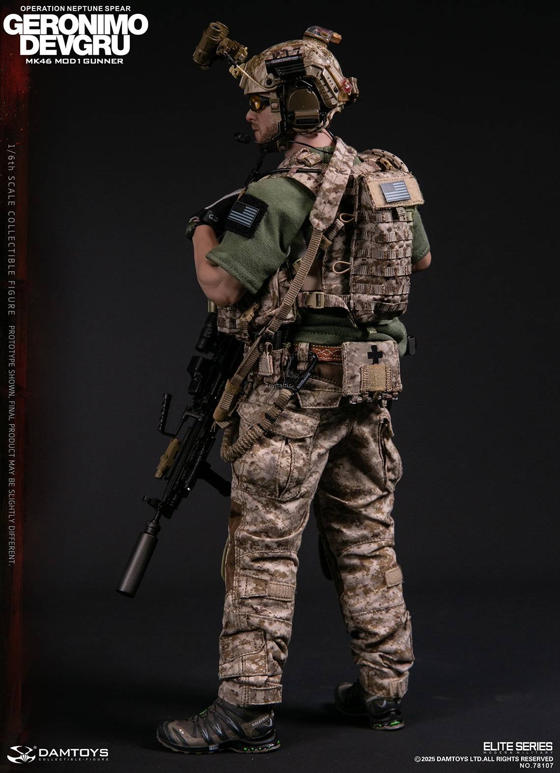 (PREORDER) DAMTOYS 78107 1/6 DEVGRU Operation Neptune Spear “GERONIMO ...