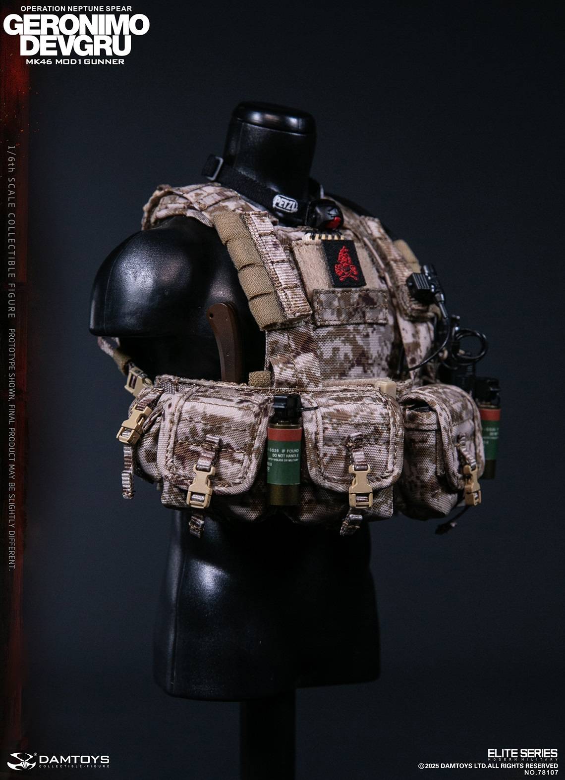 (PREORDER) DAMTOYS 78107 1/6 DEVGRU Operation Neptune Spear “GERONIMO ...