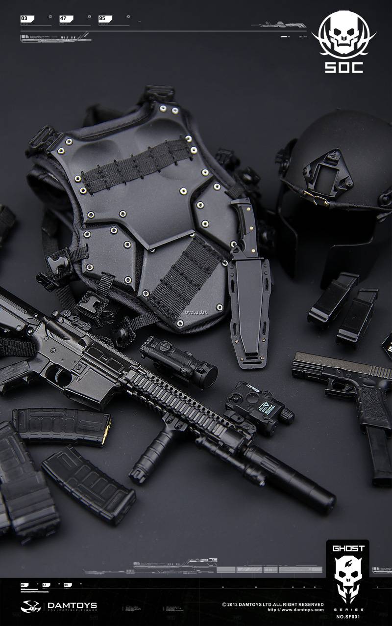 DAMTOYS SF001 - Special Operations Center Glint Team Leader: Ryder Watson