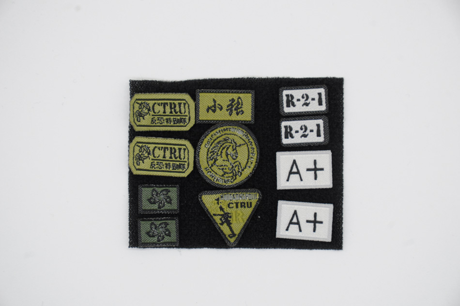 Soldier Story SS116 1/6 HK Police CTRU - Tactical Medic - Patches
