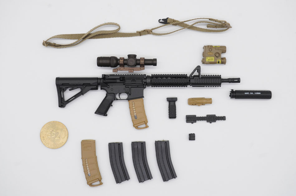 Easy & Simple 26043B 1/6 26th MEU Maritime Raid Force VBSS - M4A1 ...