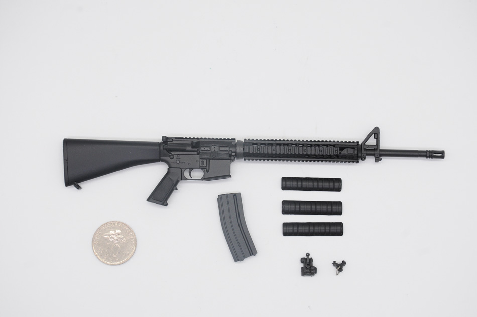 EASY & SIMPLE 06032 1/6 USMC M16A4 Assault Rifle Set 2 In 1 - M16A4 5 ...