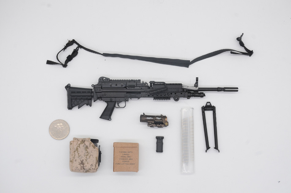 EASY&SIMPLE 26051S 1/6 N.S.W.D.G Infiltration Team - MK48Mod1 7.62mm LMG