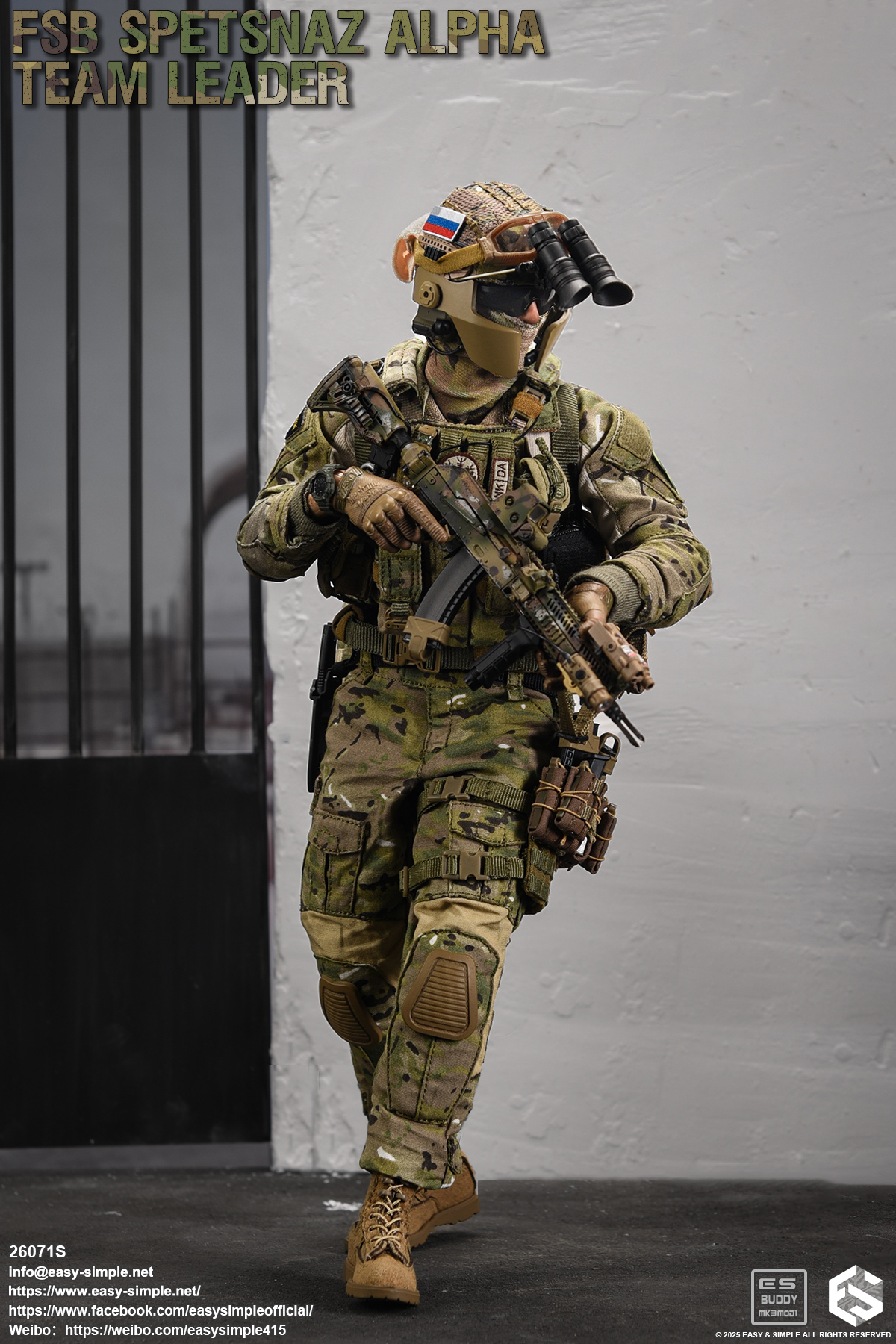 (PREORDER) EASY&SIMPLE 26071S 1/6 FSB ALPHA TEAM LEADER.